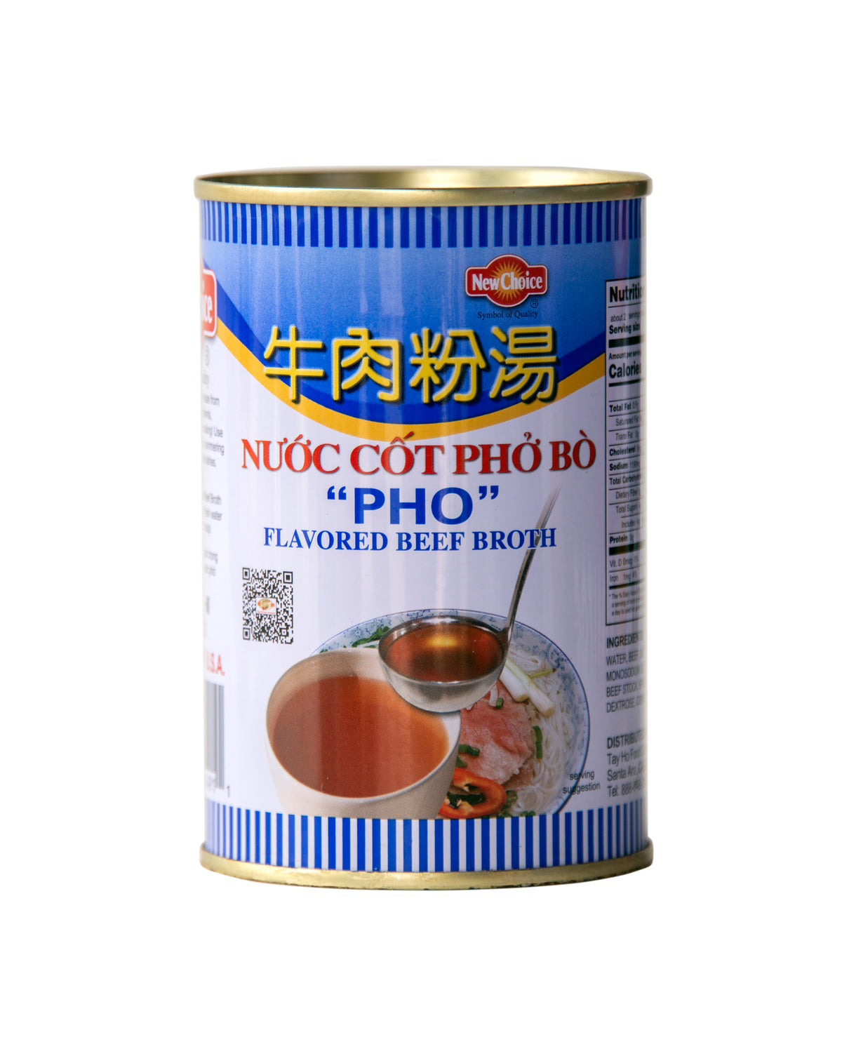 New Choice "PHO" Beef Broth | Tay Ho Food Company